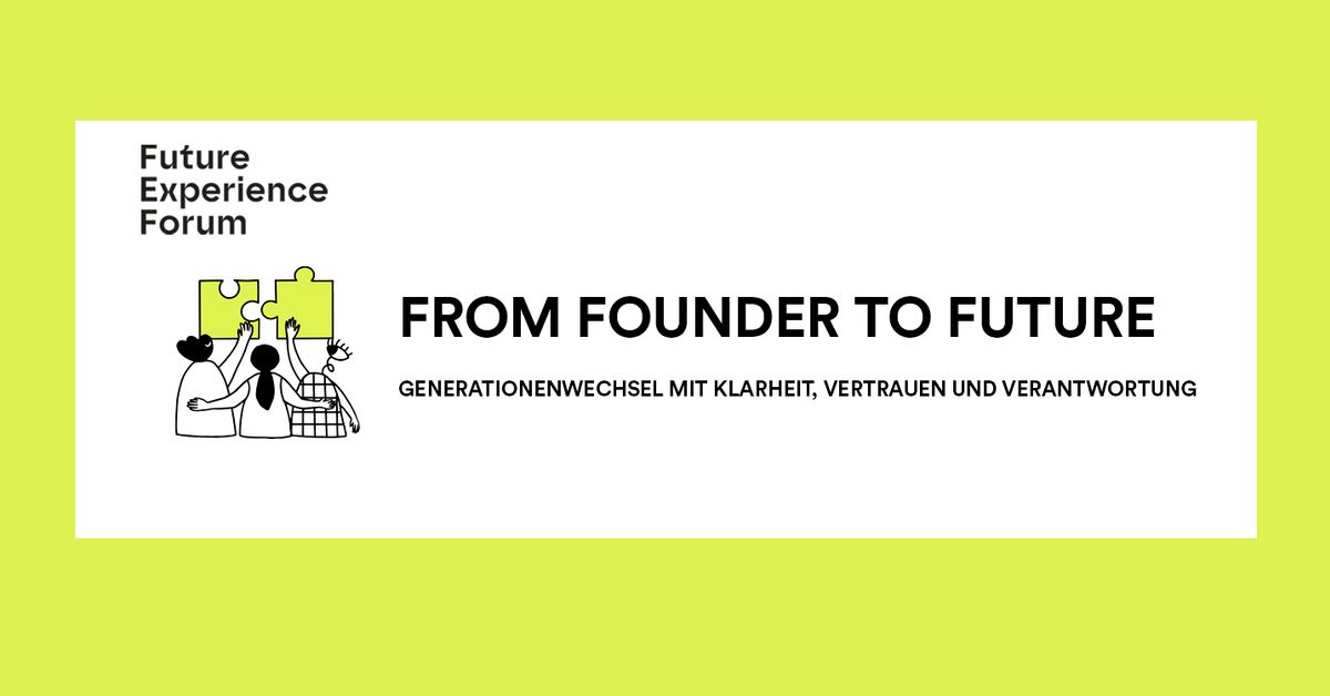 Future Experience Forum | From Founder to Future - M.O.O.CON | Die ...